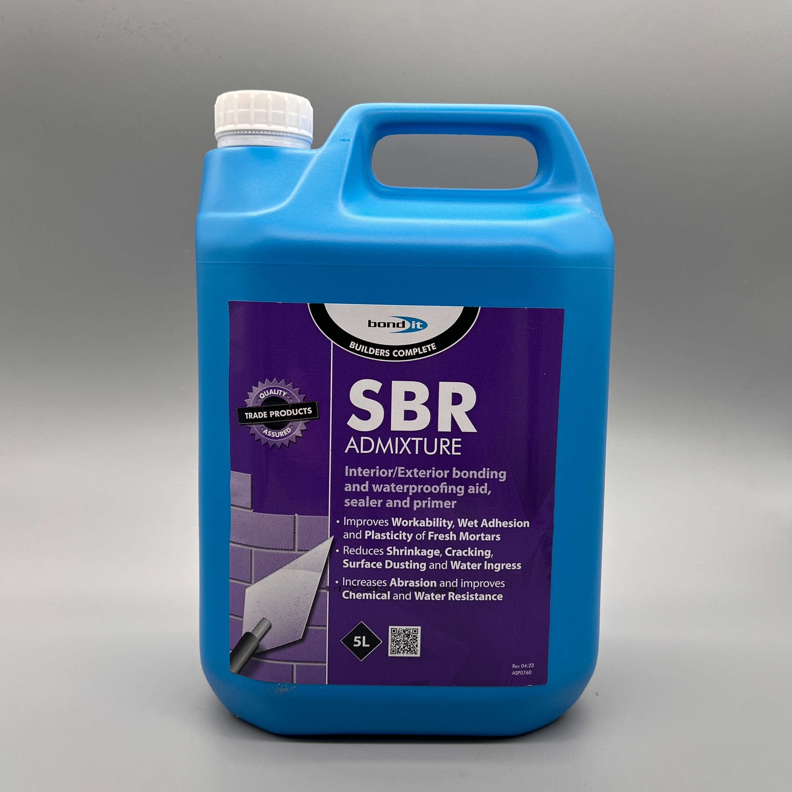Bond IT - Copolymer Latex SBR Admixture - White - 5L – 1MerchantUK