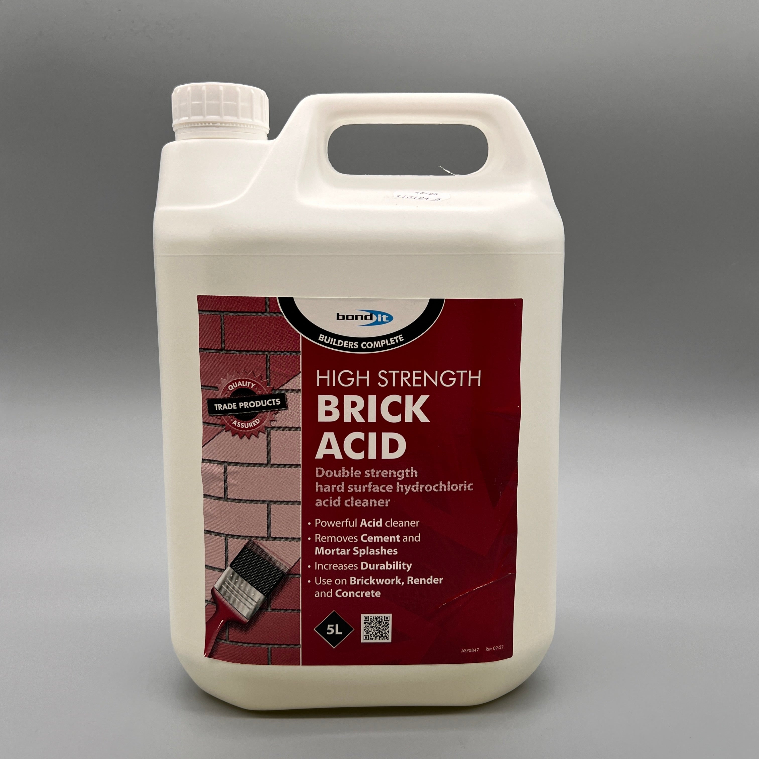 Bond IT - High Strength Brick & Concrete Acid Cleaner - Translucent ...