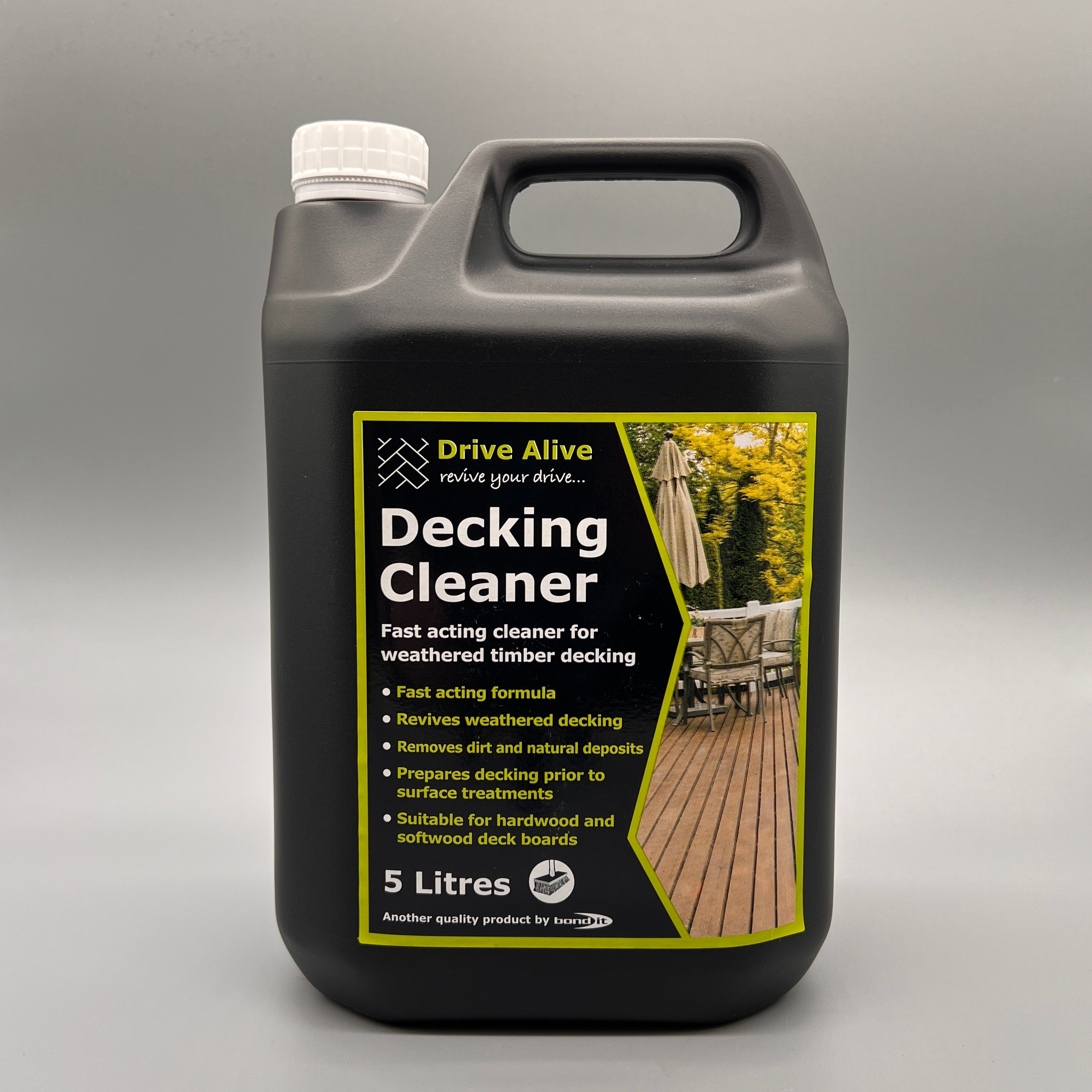 Bond IT - High Performance Decking Cleaner - Translucent - 5L – 1MerchantUK