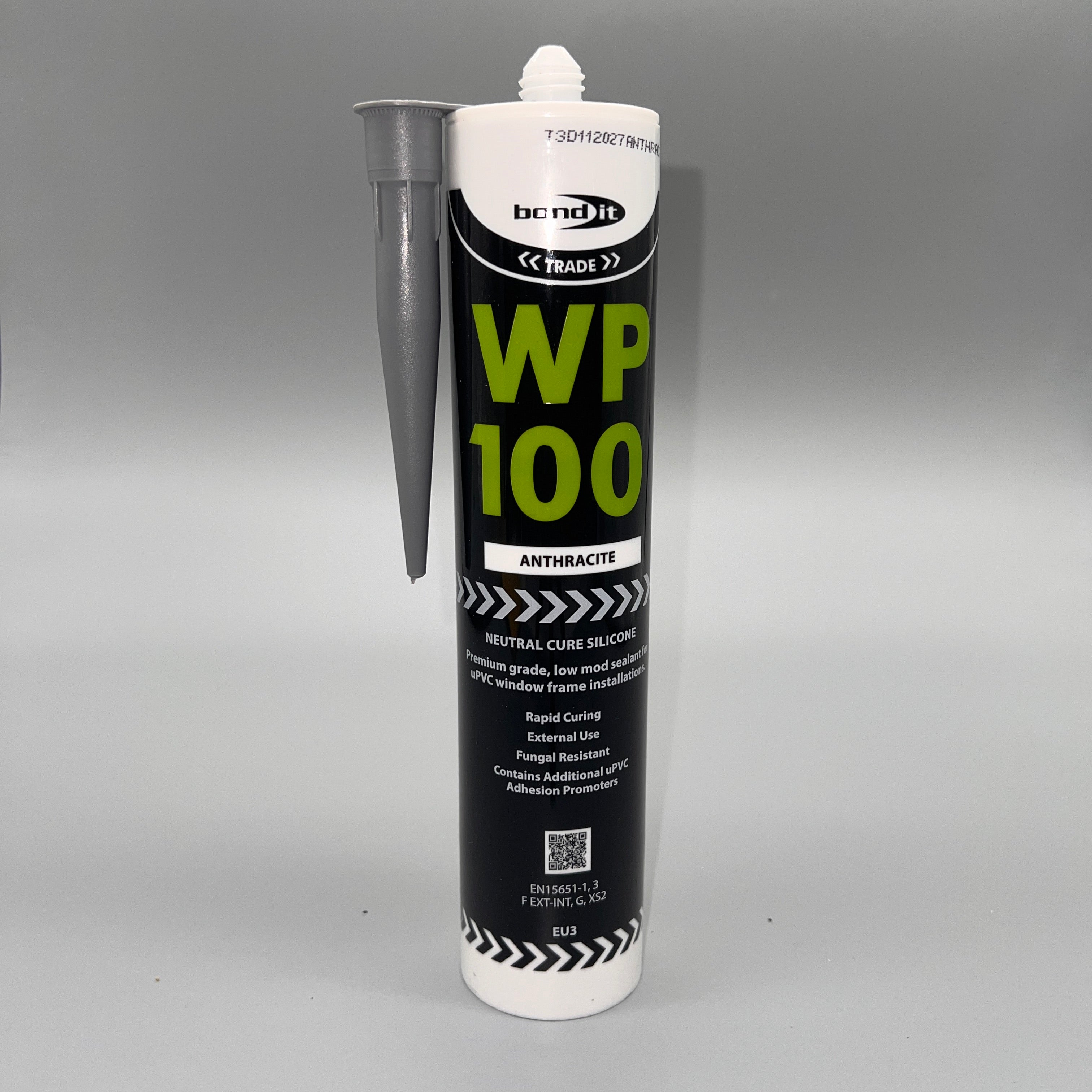 Bond It WP100 EU3 Anthracite External Silicone – Weatherproof Sealant ...